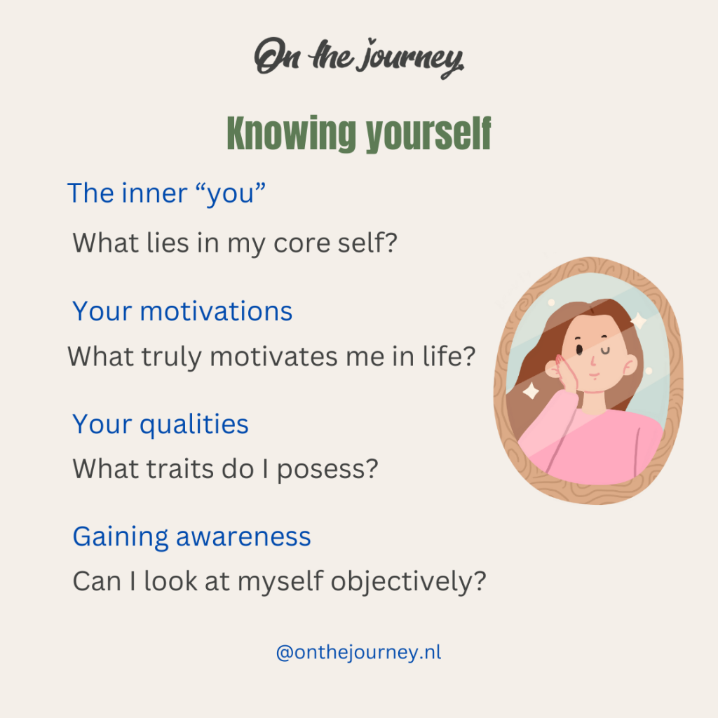 Do I really know myself? - Your support for growth